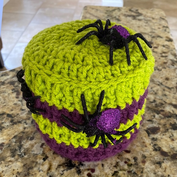 Hand Crafted | Storage & Organization | Hand Crafted Halloween Spider ...